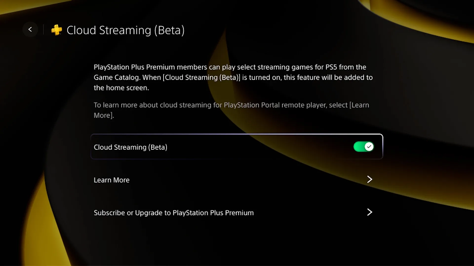 Ps5 cloud store