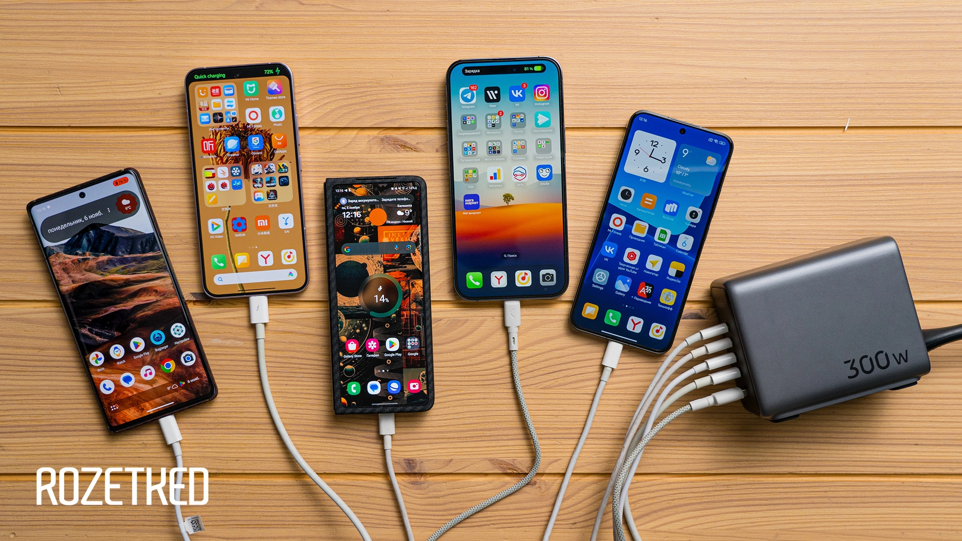 Обзор Ugreen Nexode 300W GaN Charger: один за всех - Rozetked.me