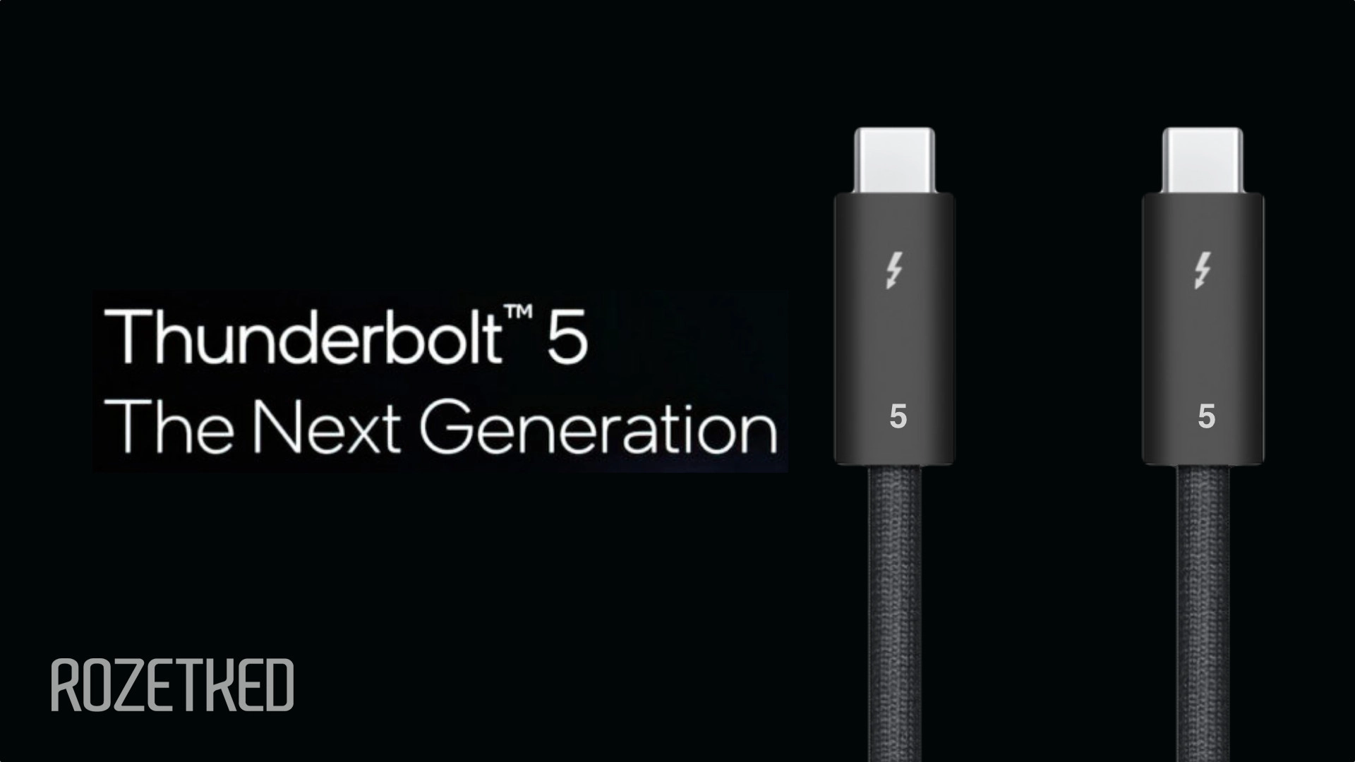 Intel представила Thunderbolt 5 с пропускной способностью до 120 Гбит/с ...