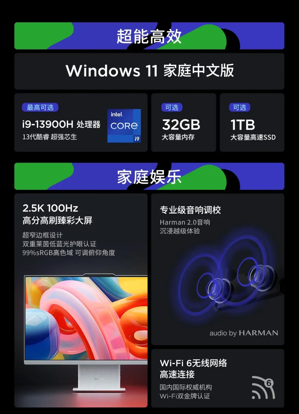 Вышел мощный моноблок Lenovo Xiaoxin Pro 27 2024 - Rozetked.me