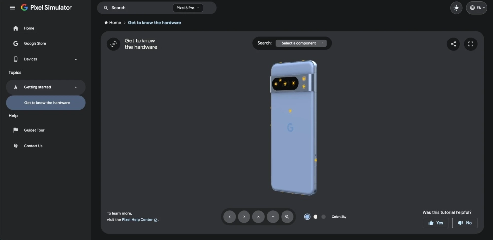 Google заранее опубликовала 3D-модель Pixel 8 Pro, раскрыв дизайн и ряд ...