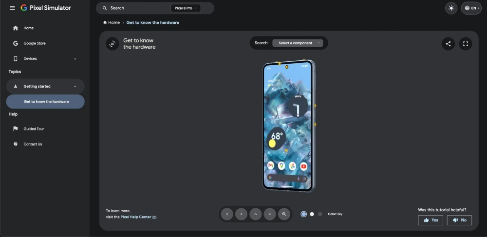 Google заранее опубликовала 3D-модель Pixel 8 Pro, раскрыв дизайн и ряд ...
