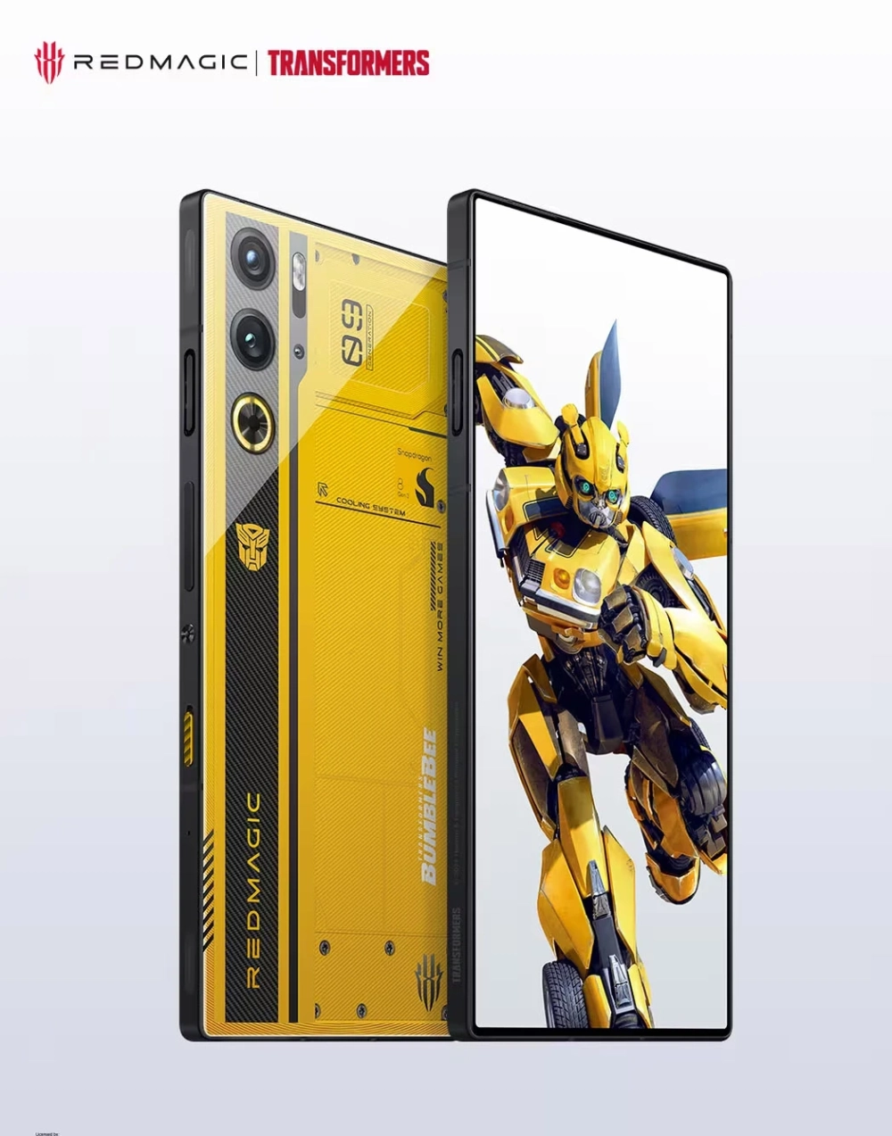 Выпущен жёлтый Red Magic 9 Pro+ Bumblebee Transformers Edition ...