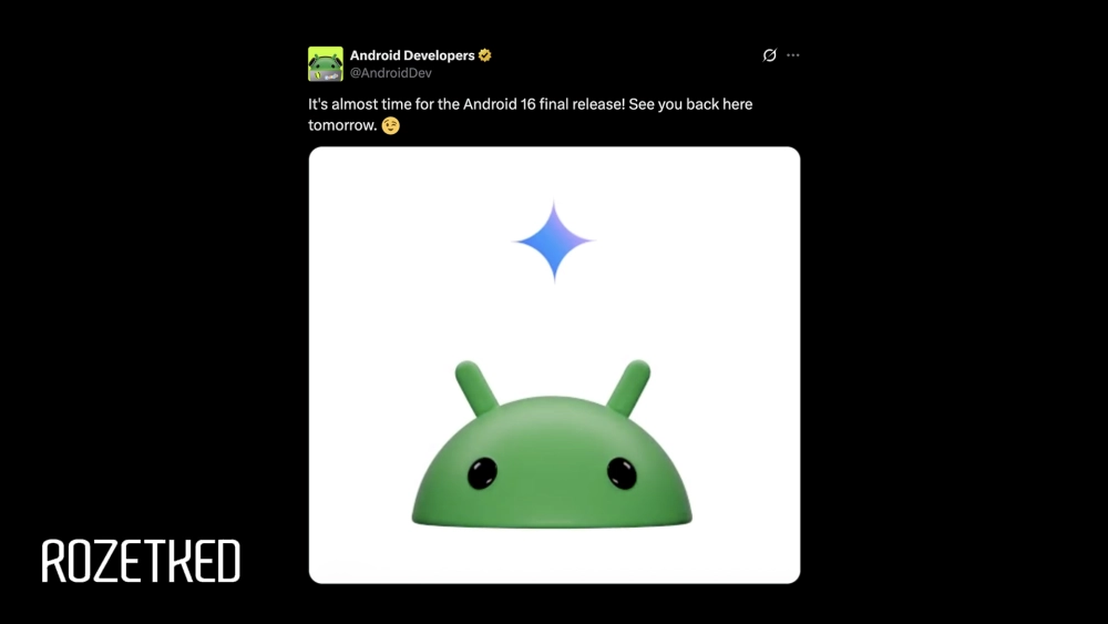 Android 16 — 11 июня - Rozetked.me