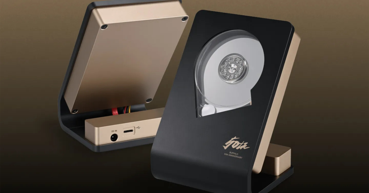 Buffalo выпустит лимитированный HDD на 4 ТБ с окном спереди - Rozetked.me
