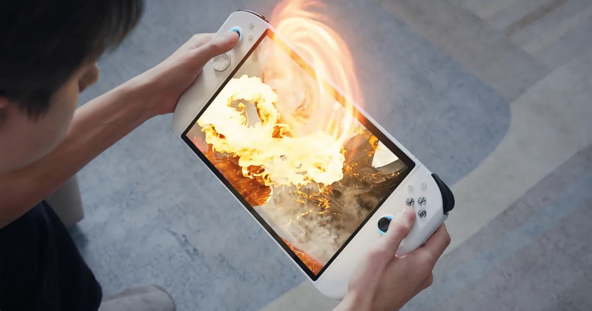 Tencent показала портативную консоль 3D One с экраном на 11 дюймов и ...
